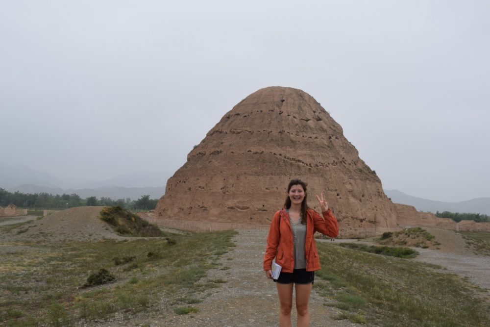 Day #9: What remains of Tangut - Two Girls on Expedition in China
