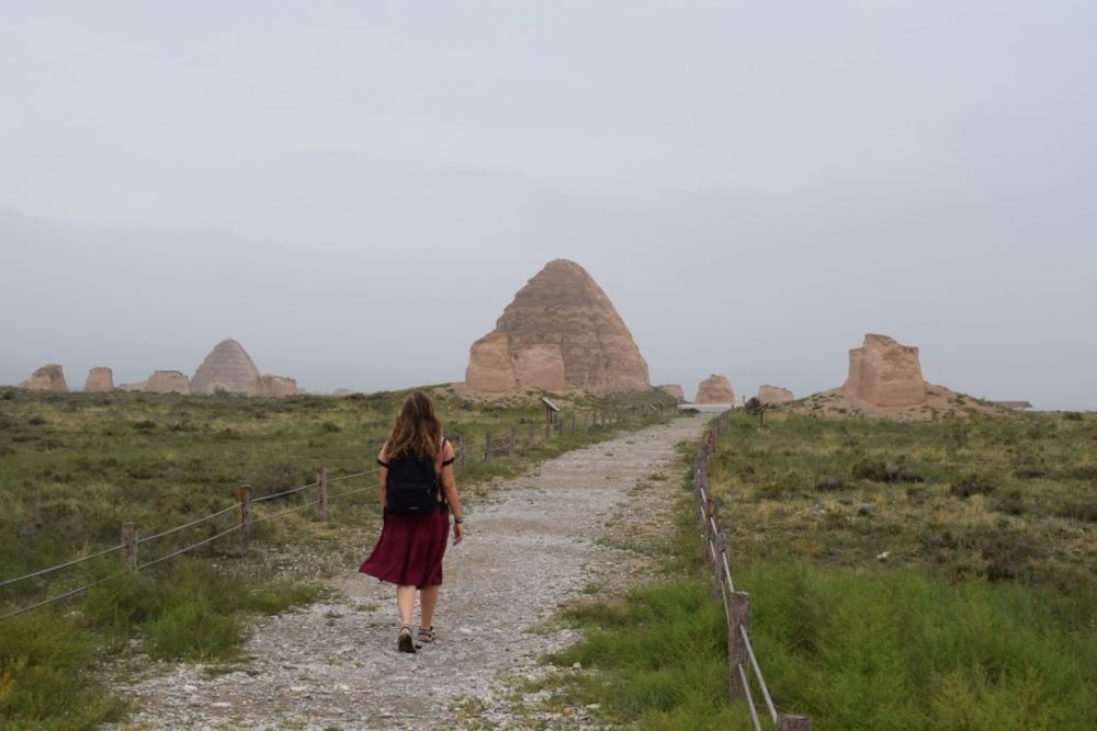 Day #9: What remains of Tangut - Two Girls on Expedition in China